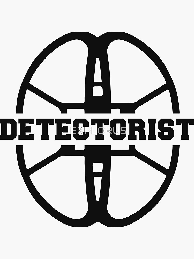 "Metal detecting - Detectorist" Sticker for Sale by EXPLORUS | Redbubble