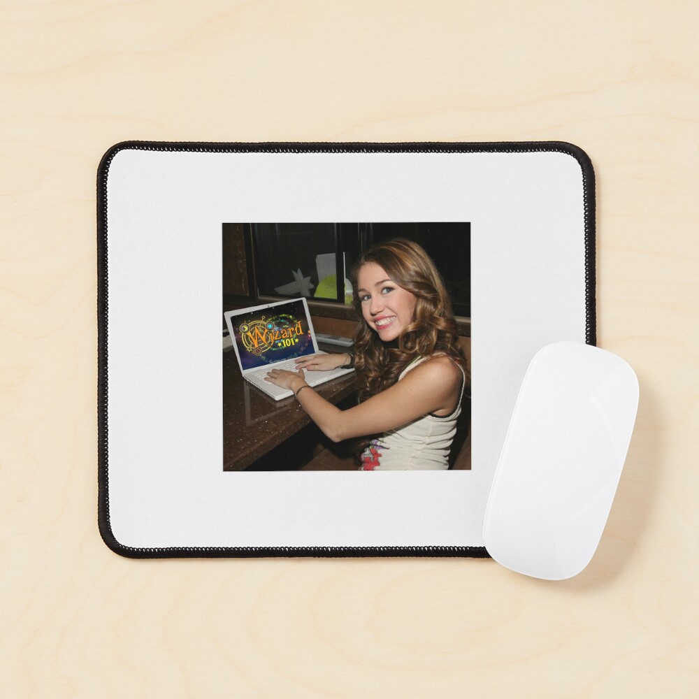 "Miley Cyrus playing Wizard 101" Sticker for Sale by zoealexa11 | Redbubble
