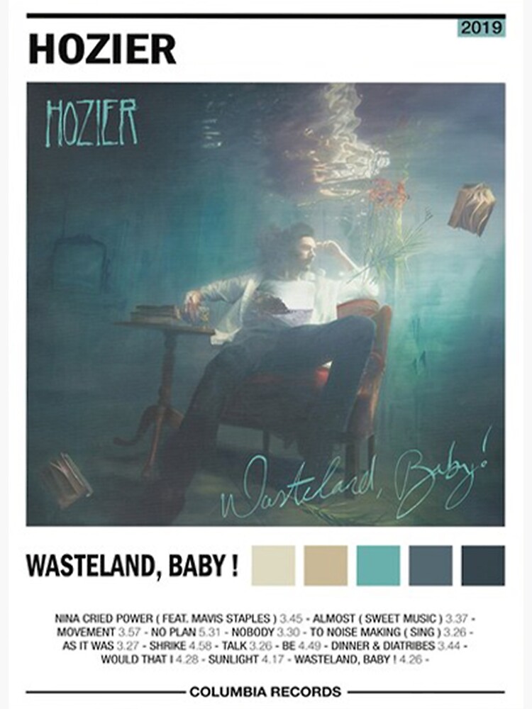 "Hozier Poster - Hozier Album Cover" Poster for Sale by robertcorker ...