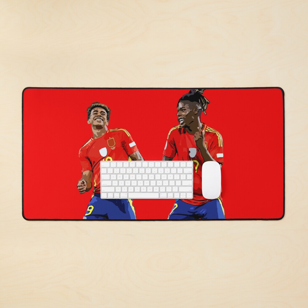 "Lamine Yamal & Nico Williams" Poster by raffrasta | Redbubble