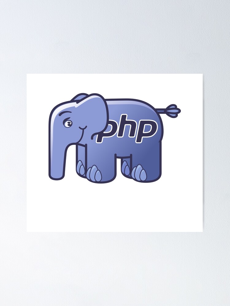 Póster «Lenguaje PHP oficial ElePHPant Mascot Logo Hoodie» de ... Póster «Lenguaje PHP oficial ElePHPant Mascot Logo Hoodie» de ...