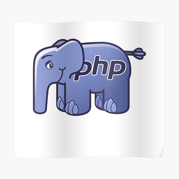 Póster «Lenguaje PHP oficial ElePHPant Mascot Logo Hoodie» de ... Póster «Lenguaje PHP oficial ElePHPant Mascot Logo Hoodie» de ...