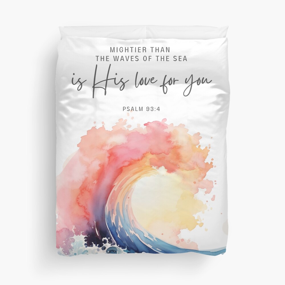 "Bible Verse - Psalm 93:4 - 'Mightier than the Waves of the Sea is His ...