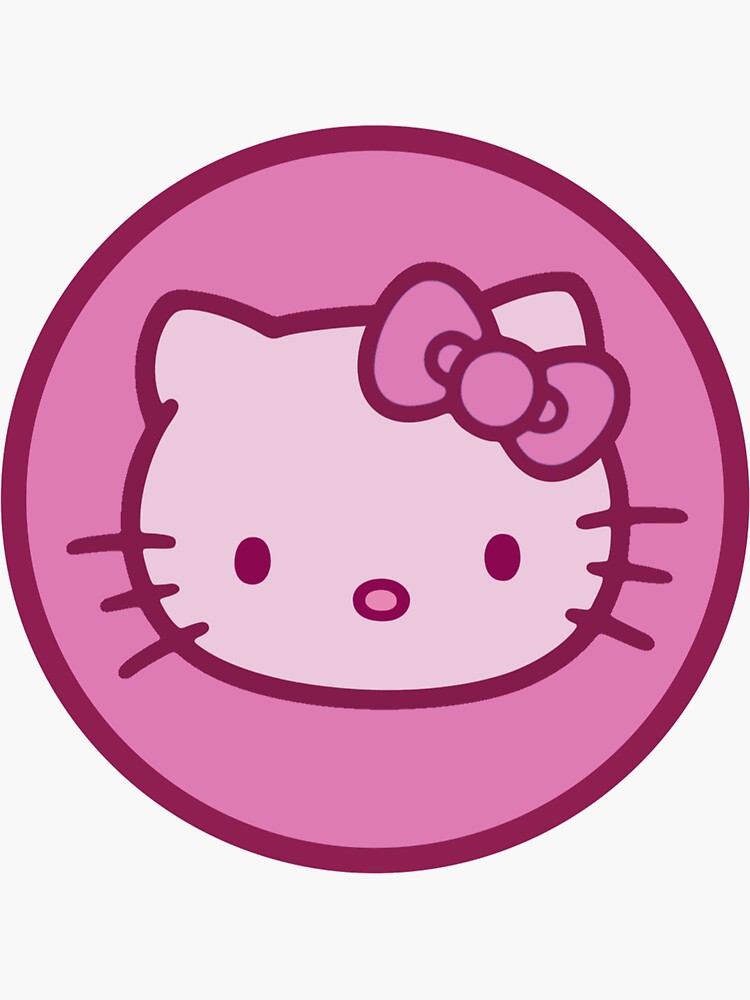 "Bratz Hello Kitty Jade Kool Kat Symbol" Sticker for Sale by ...