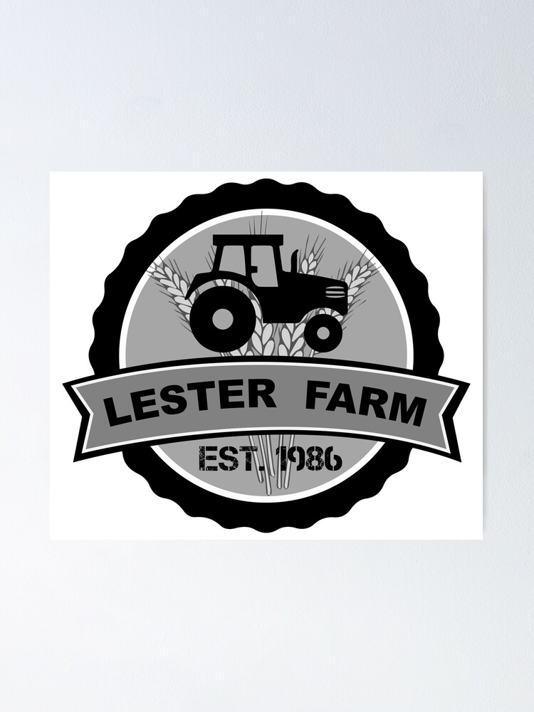 "lester farm" Poster by katelester | Redbubble