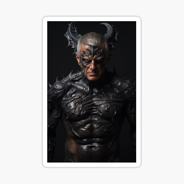 "Demon Daddy 11" Sticker for Sale by Minami-Kuma | Redbubble