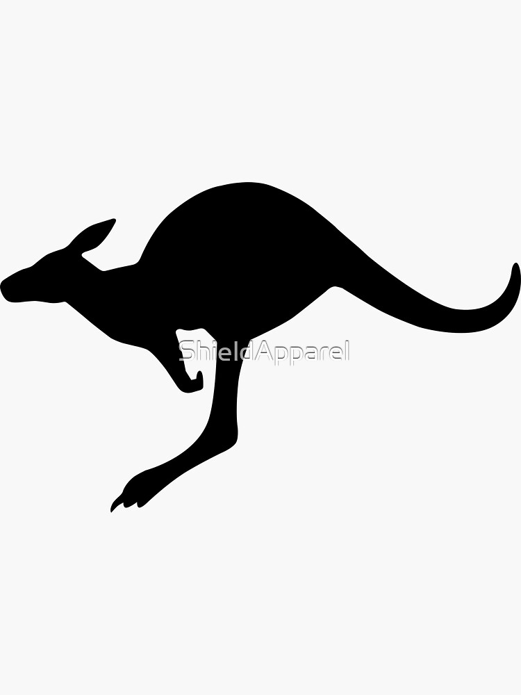 "Australian Army Kangaroo Art Australia Pride" Sticker for Sale by ...