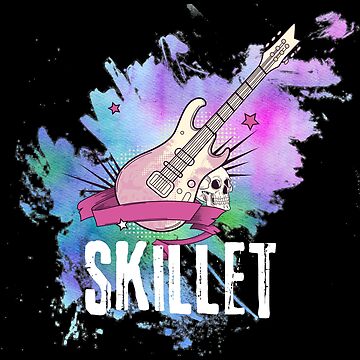 "skillet" Sticker for Sale by Vandelia | Redbubble