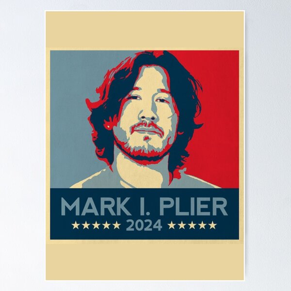 "Markiplier for President 2024" Poster for Sale by BraiseKitsune ...