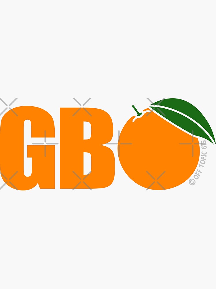 "Go Big Orange" Sticker for Sale by OfffTopic615 | Redbubble