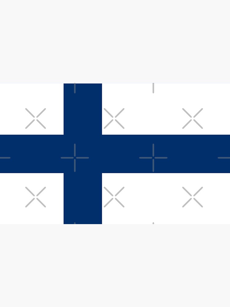 "Finland - Official Flag of Finland" Sticker for Sale by allstars007 ...