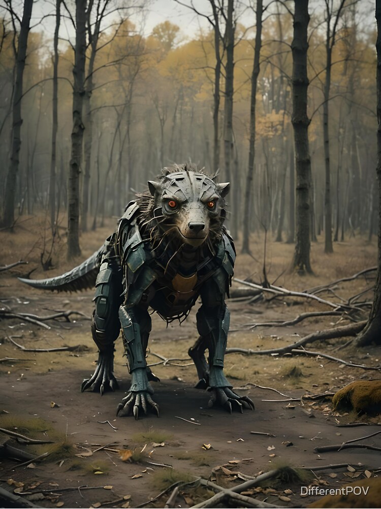 "Chernobyl Bionic Mutated Fox" Sticker for Sale by DifferentPOV | Redbubble