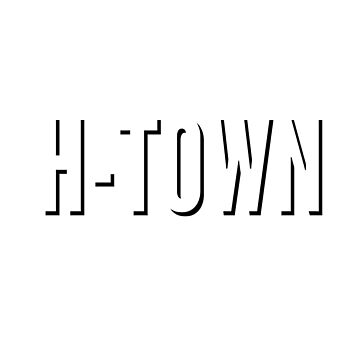 "H Town" Sticker for Sale by ElizaGraceDance | Redbubble