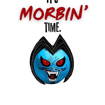 "It's Morbin Time" Clock for Sale by MorbiesFilmFest | Redbubble