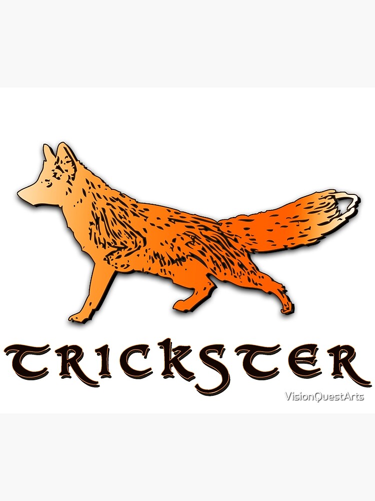 "Trickster Fox - Animal Spirit Totem ." Poster for Sale by ...
