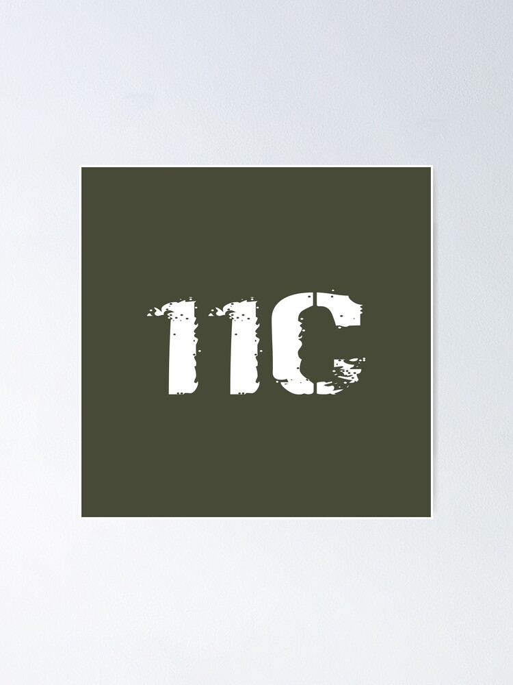 Poster « Tireur d'infanterie de tir indirect 11C (Mortarman) », par ...