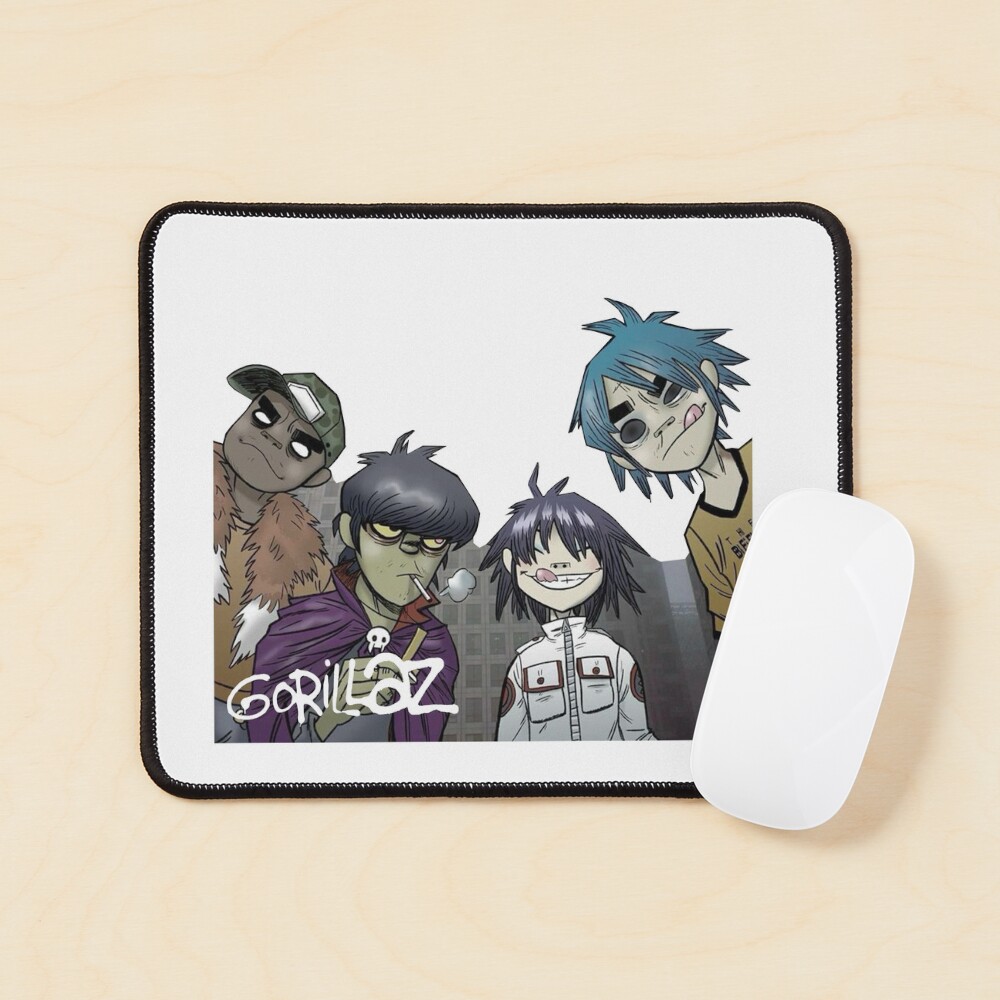 "gorillaz sticker" Sticker for Sale by stickersbyjulli | Redbubble
