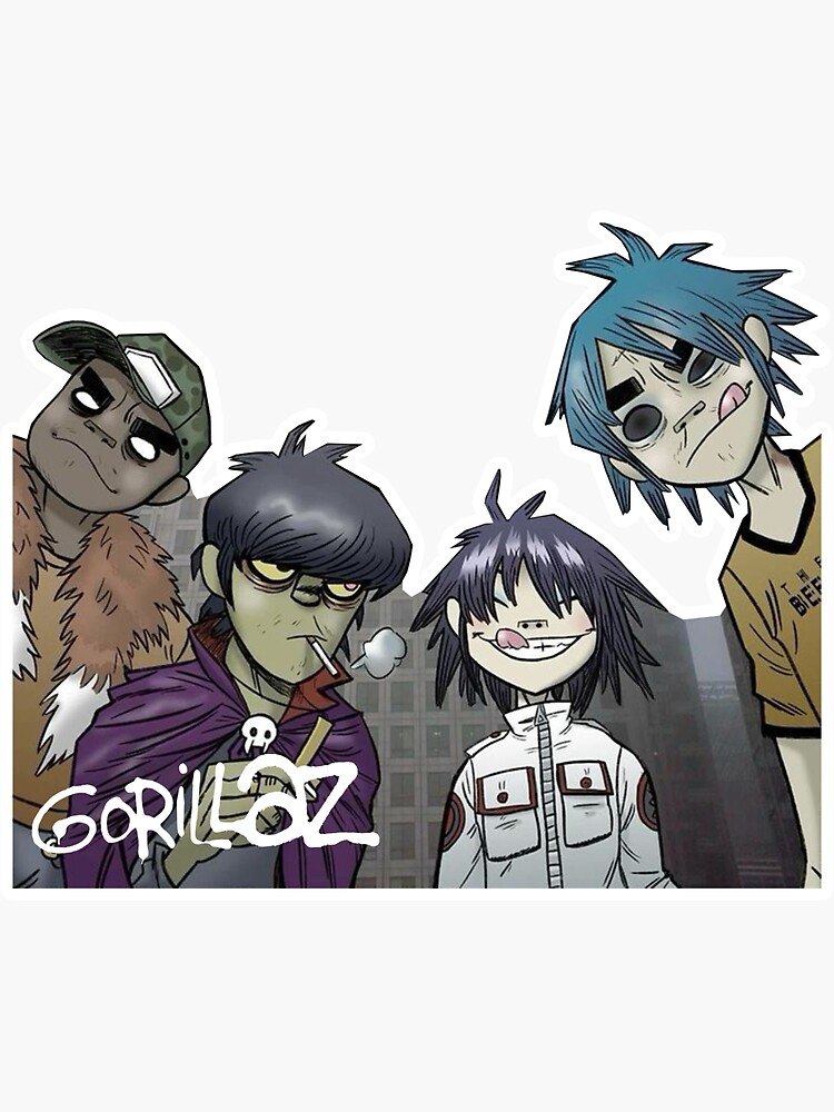 Gorillaz Merch & Gifts for Sale | Redbubble