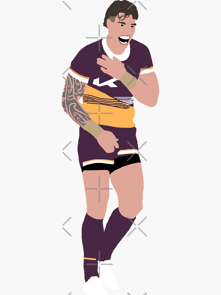 "Jordan Riki" Sticker by Rhys40 | Redbubble