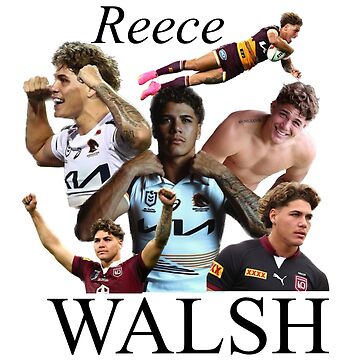 "Reece Walsh collage " Sticker for Sale by is4bxlle | Redbubble