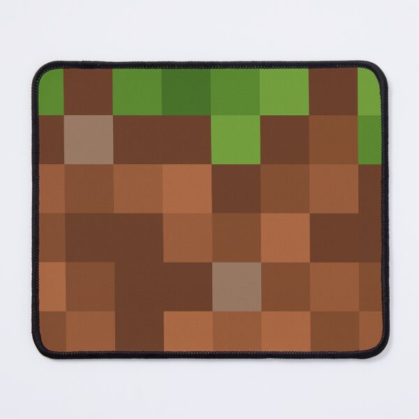 "minecraft mini dirt block" Mouse Pad for Sale by Margaritta | Redbubble