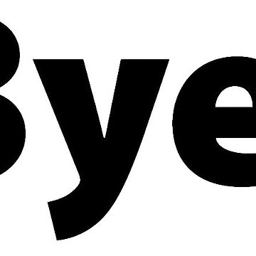 "Bye Deloitte" Sticker for Sale by Michelasegato | Redbubble