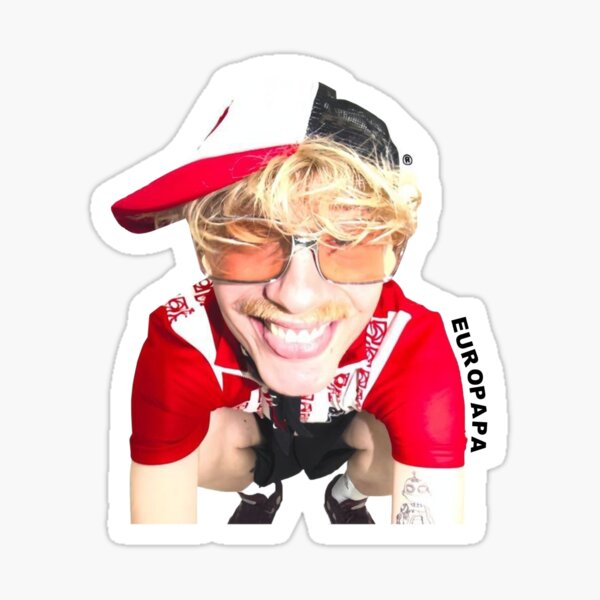 "Europapa Joost Klein Sticker" Sticker for Sale by stickersbyjulli ...