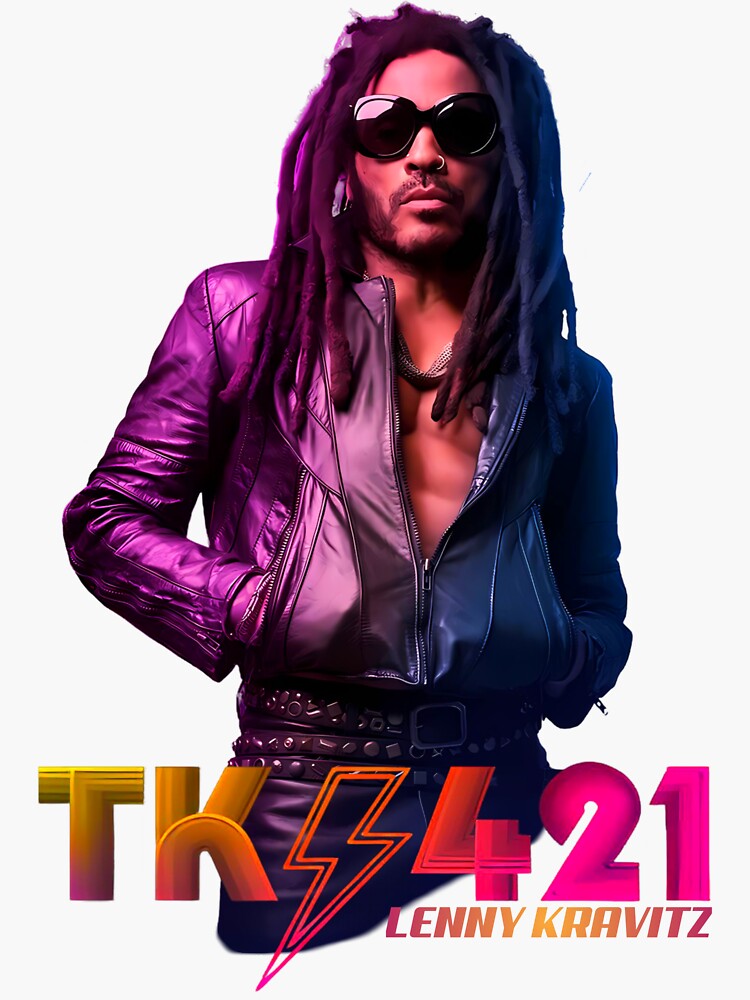 "Lenny Kravitz" Sticker for Sale by FreitayArt | Redbubble