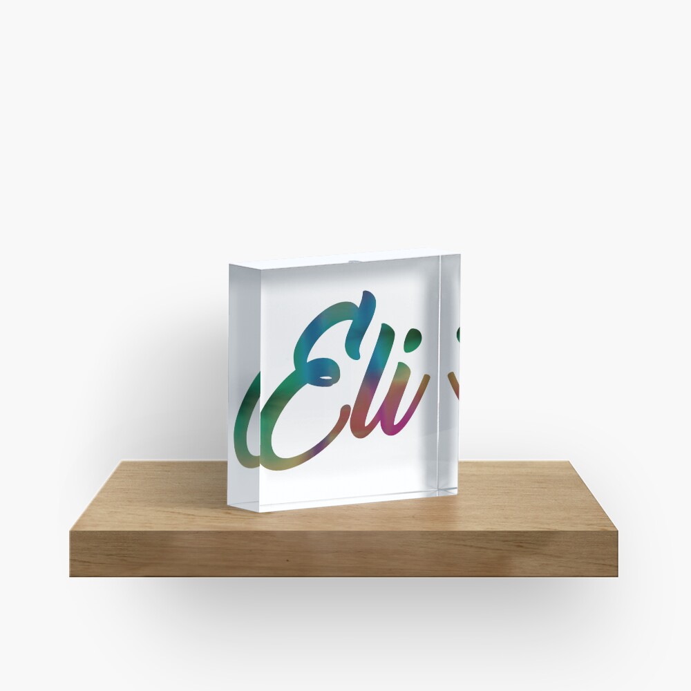 "Eli" Sticker for Sale by xRadicalRainbow | Redbubble