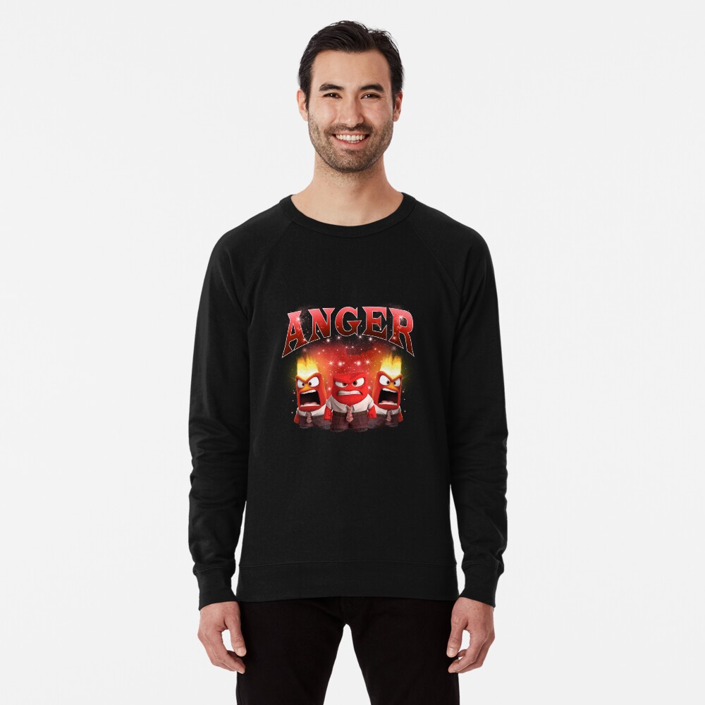 "anger inside out" Sticker for Sale by lojadpop | Redbubble