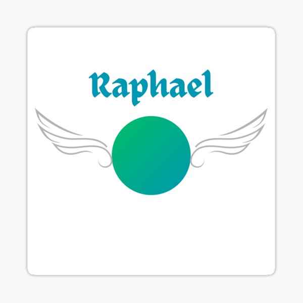 "Archangel Raphael" Sticker for Sale by DMpuki | Redbubble