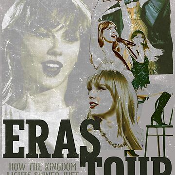 "Kingdom lights - the eras tour magazine cover " Poster for Sale by ...