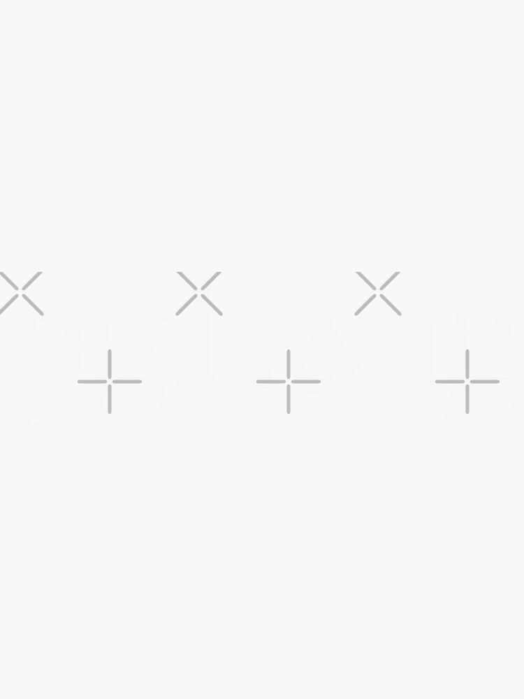 "Pg Lang Merch Pglang Logo" Sticker for Sale by D-Wingert | Redbubble