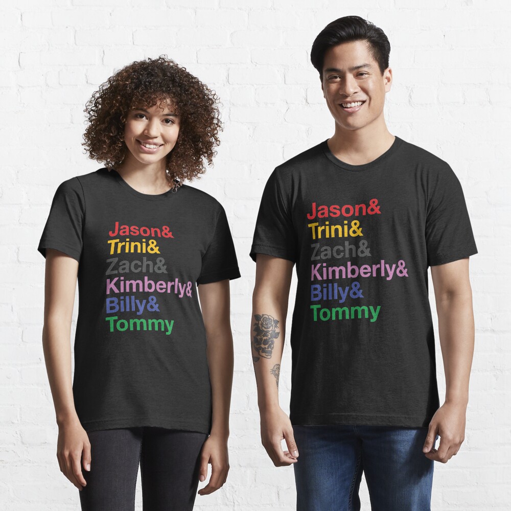"Power Rangers Name Shirt (With Tommy)" T-shirt for Sale by ...