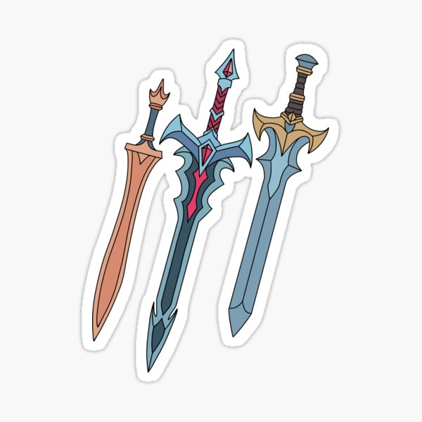 "Vampire Swords" Sticker for Sale by ItemCrafter | Redbubble