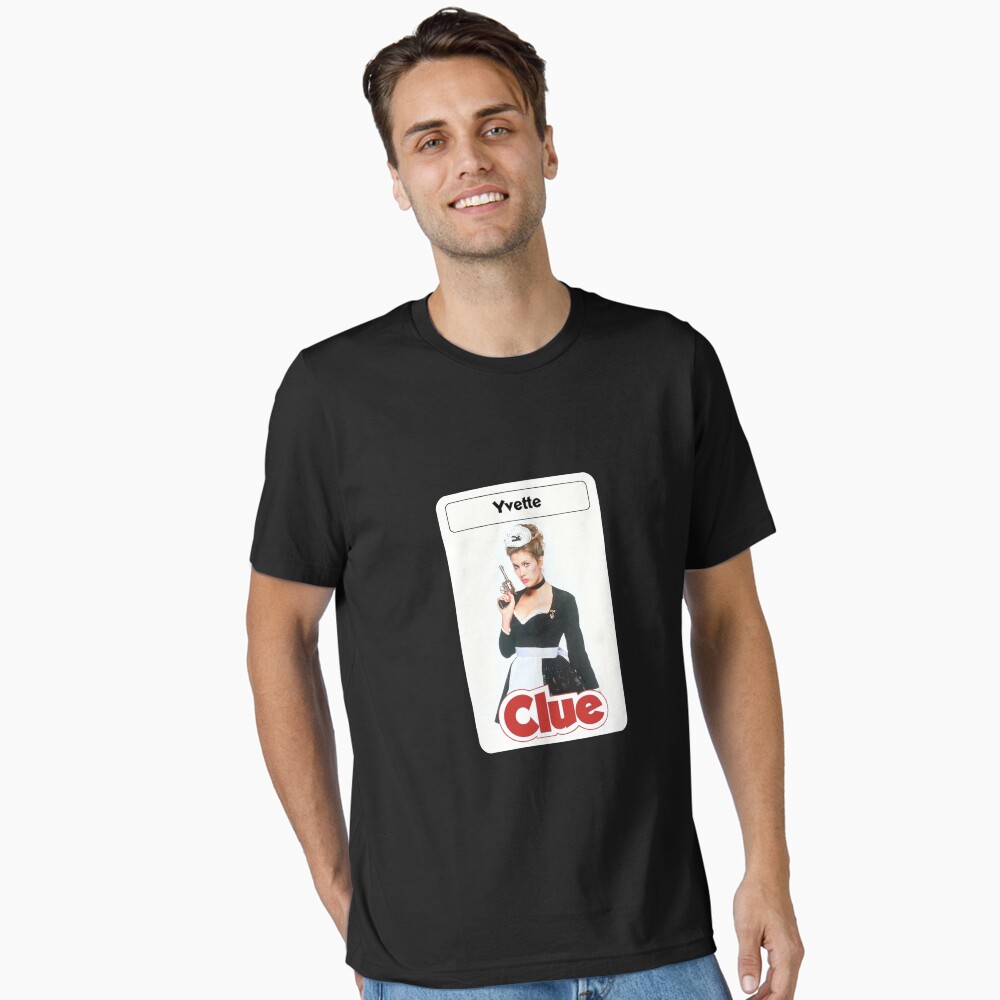 "CLUE - Movie style Character art Card - Yvette the Maid" Sticker for ...