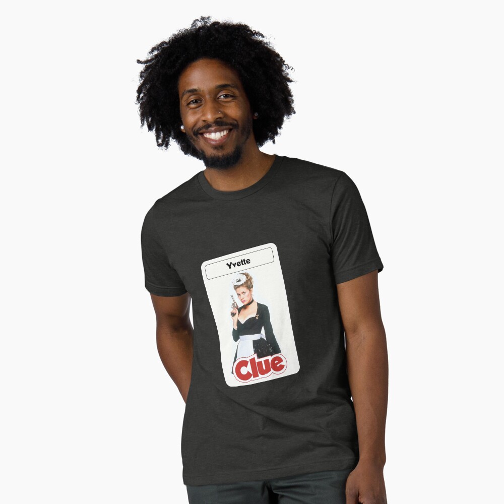 "CLUE - Movie style Character art Card - Yvette the Maid" Sticker for ...