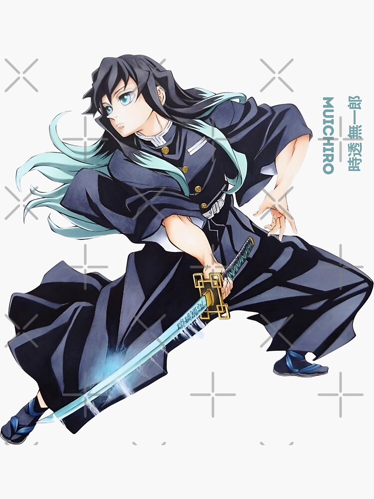 "The Mist Hashira : Muichiro Tokito" Sticker for Sale by Special Maze ...