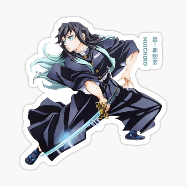 "The Mist Hashira : Muichiro Tokito" Sticker for Sale by Special Maze ...
