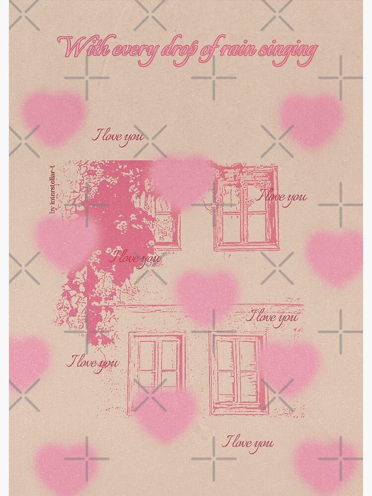 "pink in the night mitski" Poster for Sale by artsypatterns | Redbubble