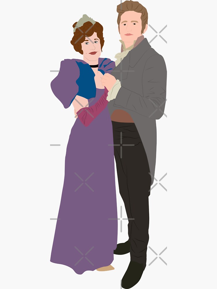 "Albion & Philippa Finch Bridgerton Netflix" Sticker for Sale by ...