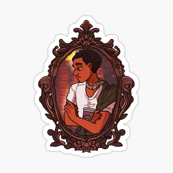 "Portrait Louis" Sticker for Sale by verymerrymart | Redbubble