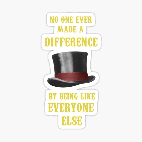 Make A Difference Stickers | Redbubble