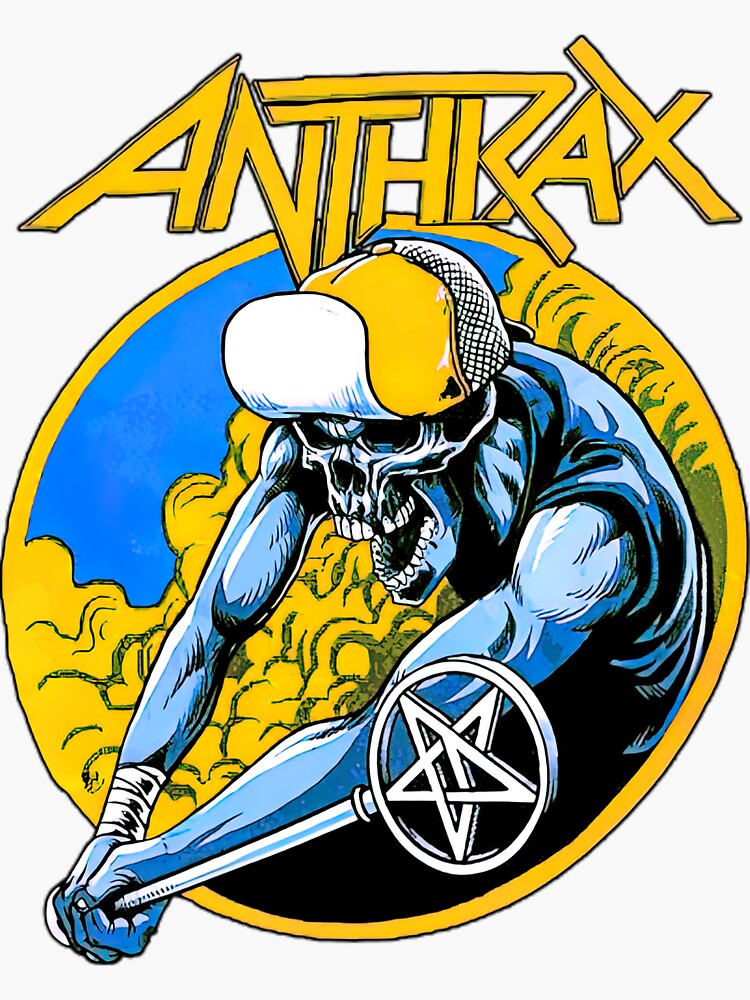 "Anthrax" Sticker for Sale by NakishaSeto | Redbubble