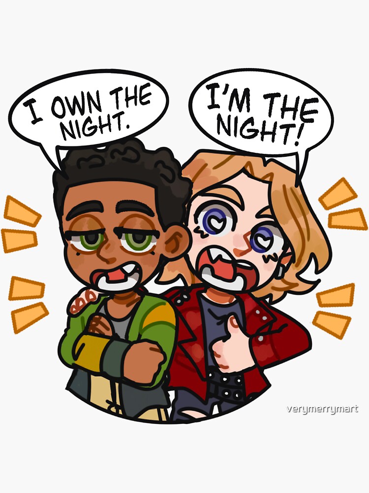 "S2 Finale Loustat" Sticker for Sale by verymerrymart | Redbubble