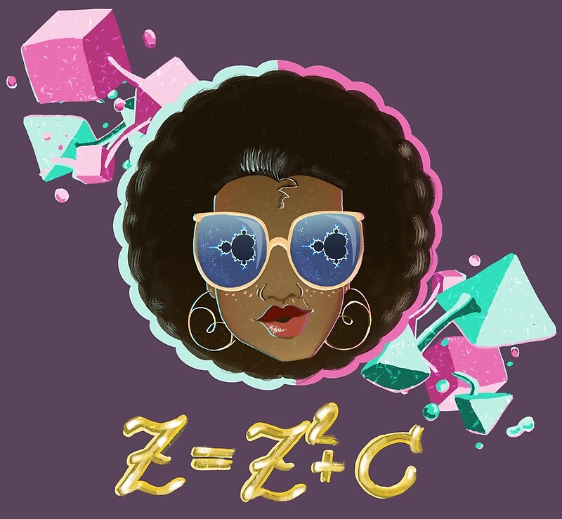 "Funky 70's Math Mathematics Art Mandelbrot Set" by WDtoru | Redbubble