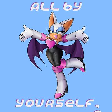 "Rouge: Pissing All By Yourself, Handsome?" Sticker for Sale by ...