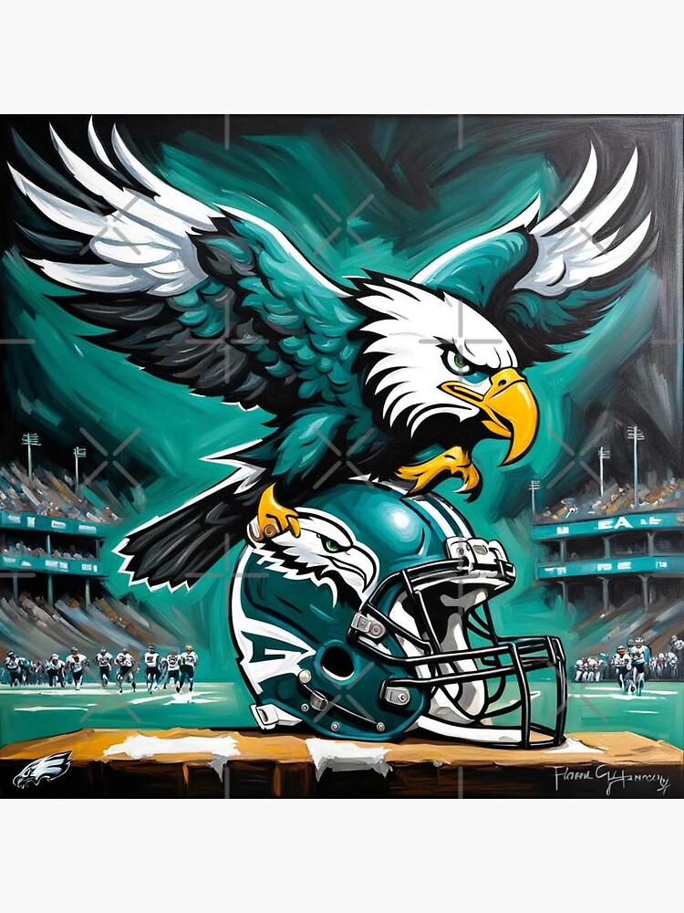 "Eagles" Sticker for Sale by MoonDay1 | Redbubble