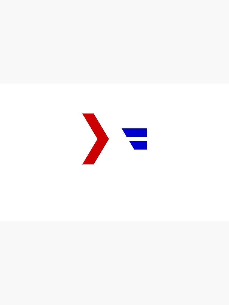 "Haskell Language Logo (Red White Blue) T-Shirt" Coffee Mug for Sale by ...