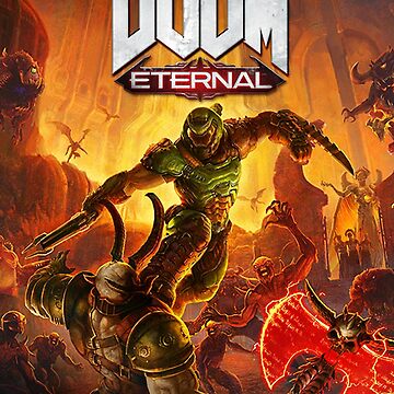"doom eternal" Poster for Sale by belinDhadErick | Redbubble